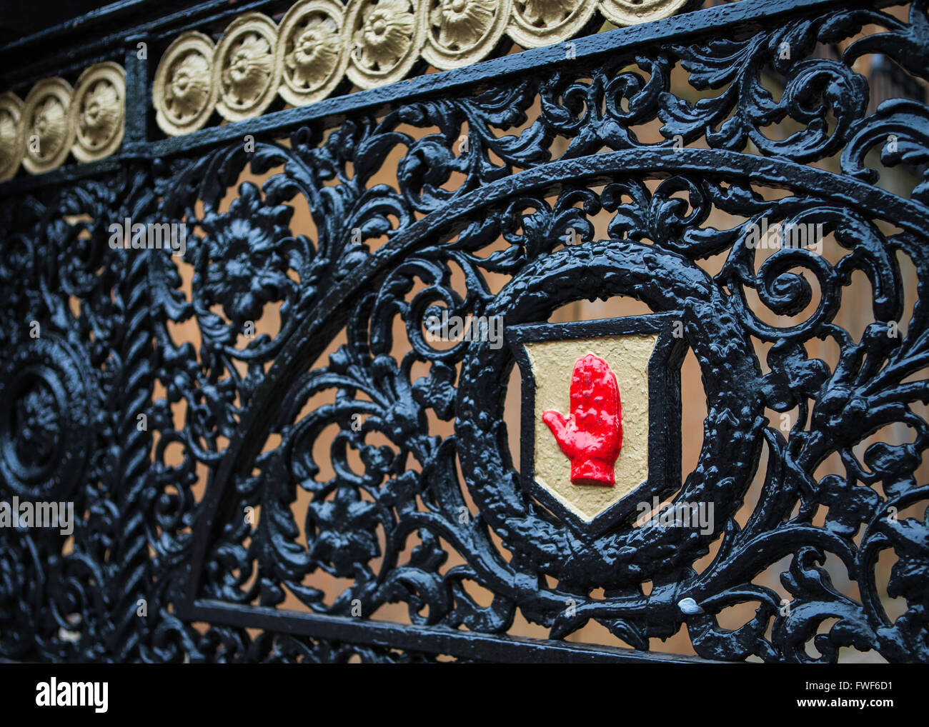 Red hand ulster in hi-res stock photography and images - Alamy