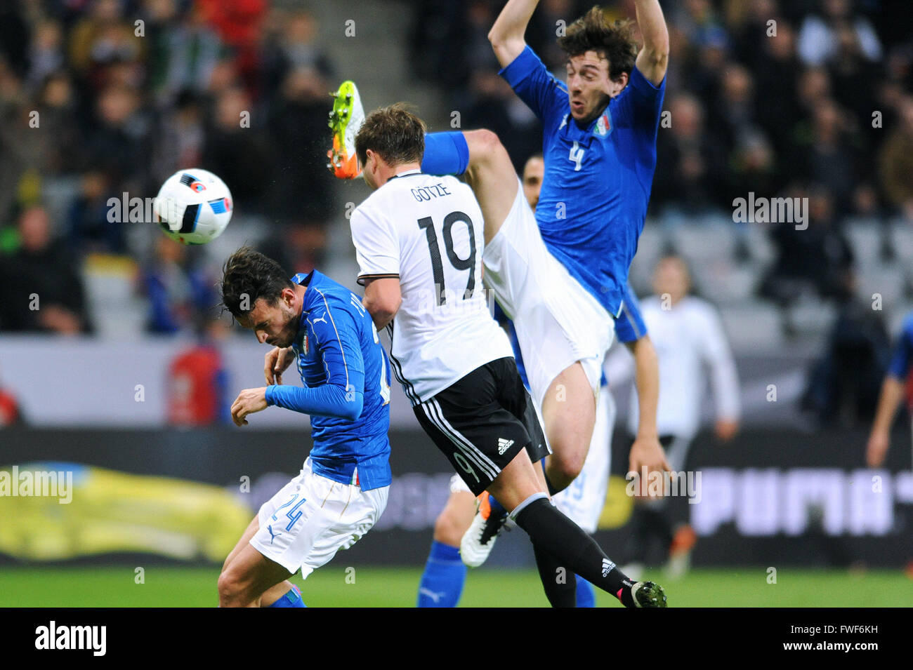 Friendly match at Allianz Arena Munich, Germany vs Italy: Alessandro ...