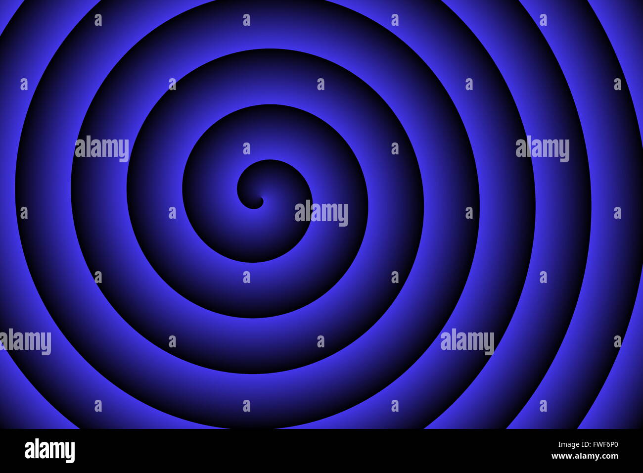 Blue line spiral hi-res stock photography and images - Alamy
