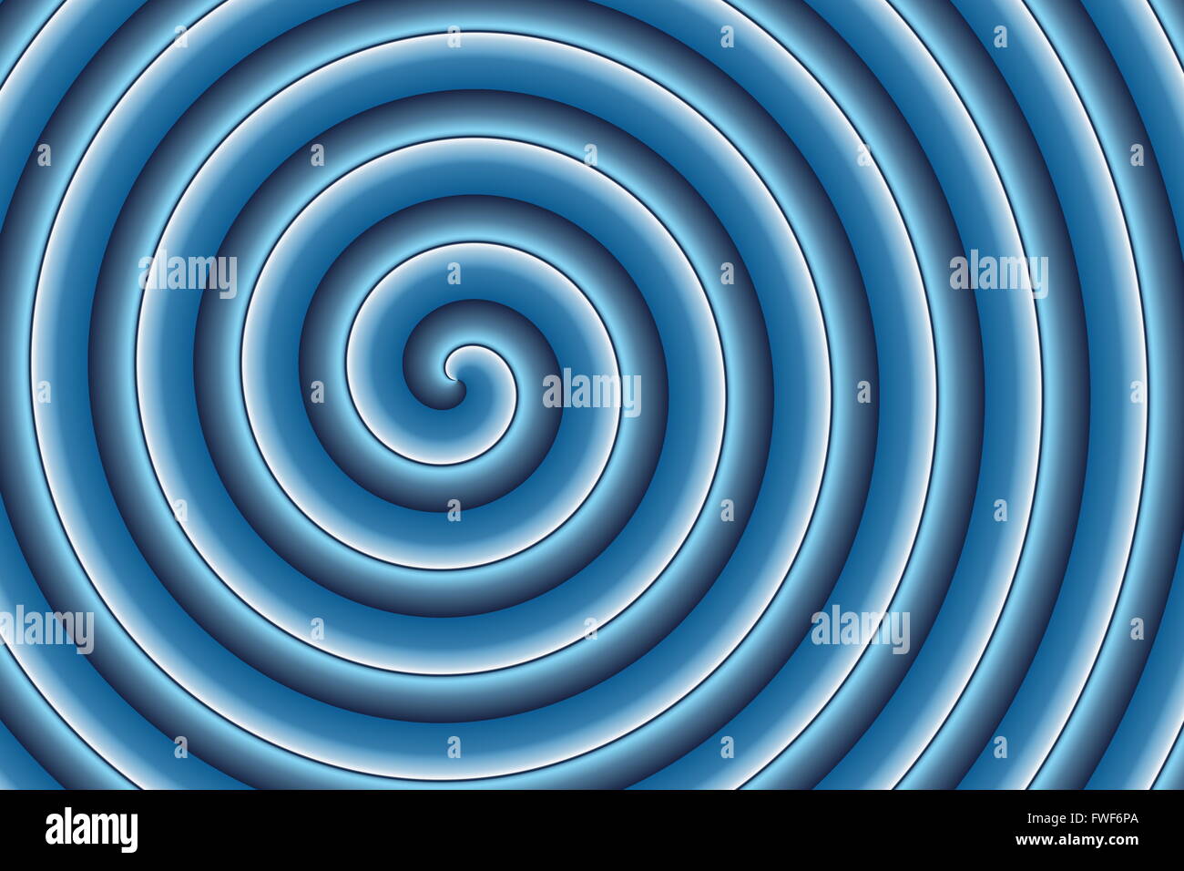 bright blue and dark blue spiral in the center Stock Photo - Alamy
