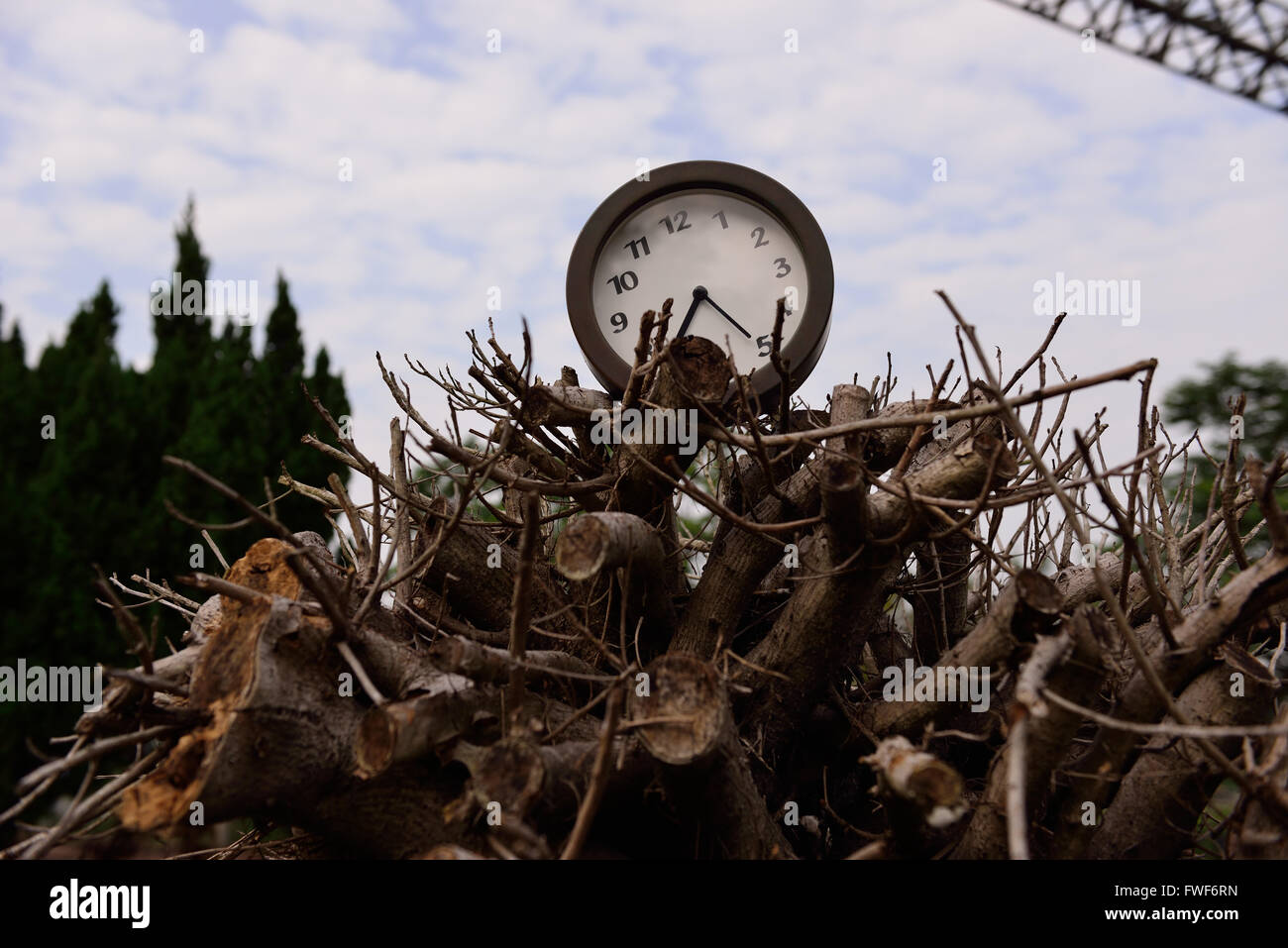the high of clock Stock Photo - Alamy