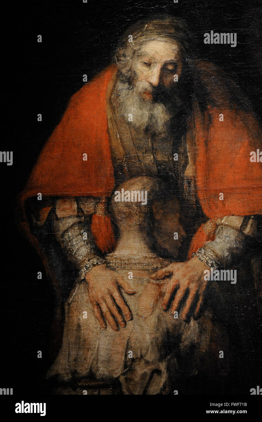 Return of the prodigal son by rembrandt hi-res stock photography and ...