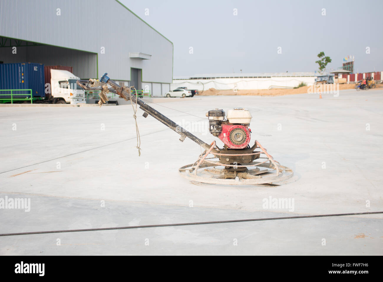 Concrete leveling works road construction hi-res stock photography and ...