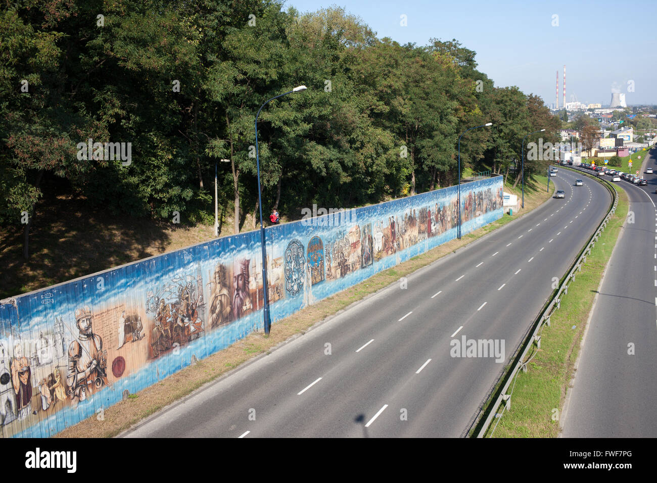Road powstancow slaskich hi-res stock photography and images - Alamy