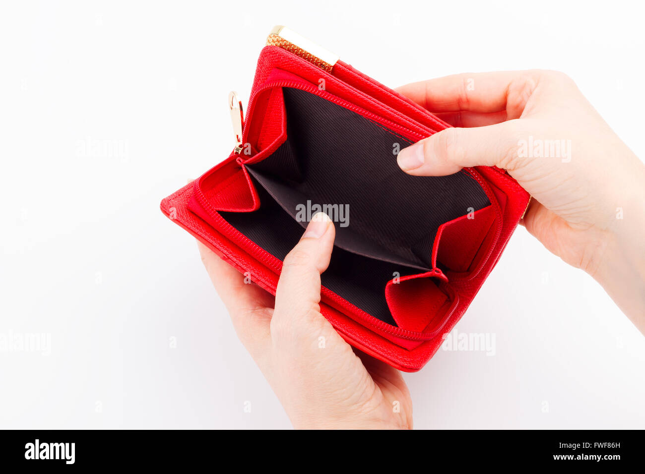 Empty wallet hi-res stock photography and images - Alamy