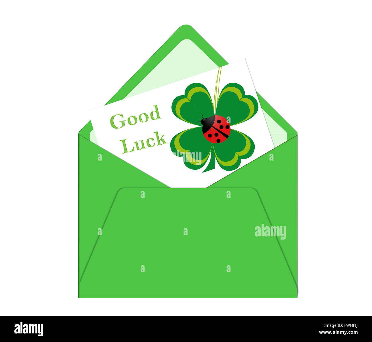 Good luck card hi-res stock photography and images - Alamy