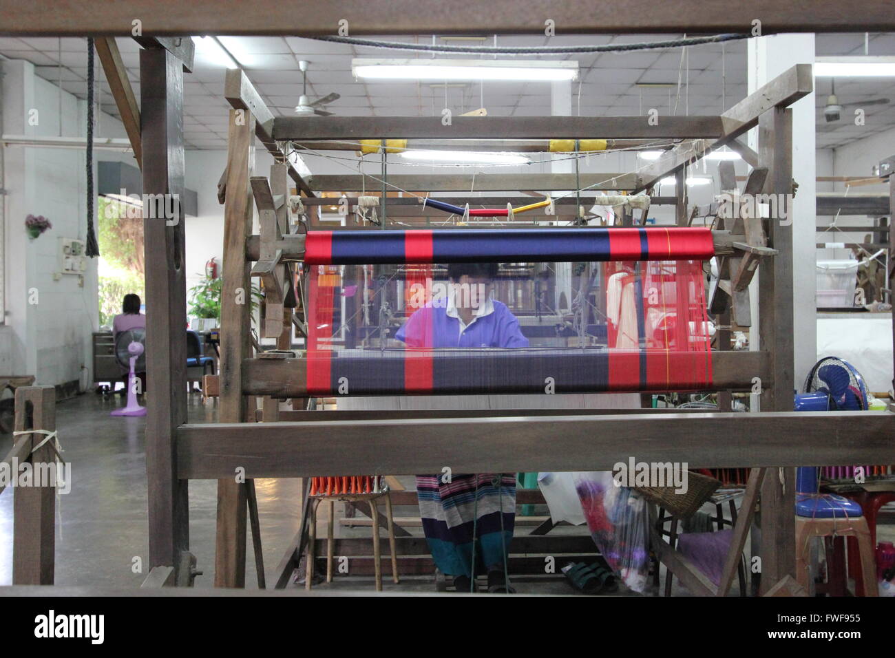 Silk factory hi-res stock photography and images - Alamy
