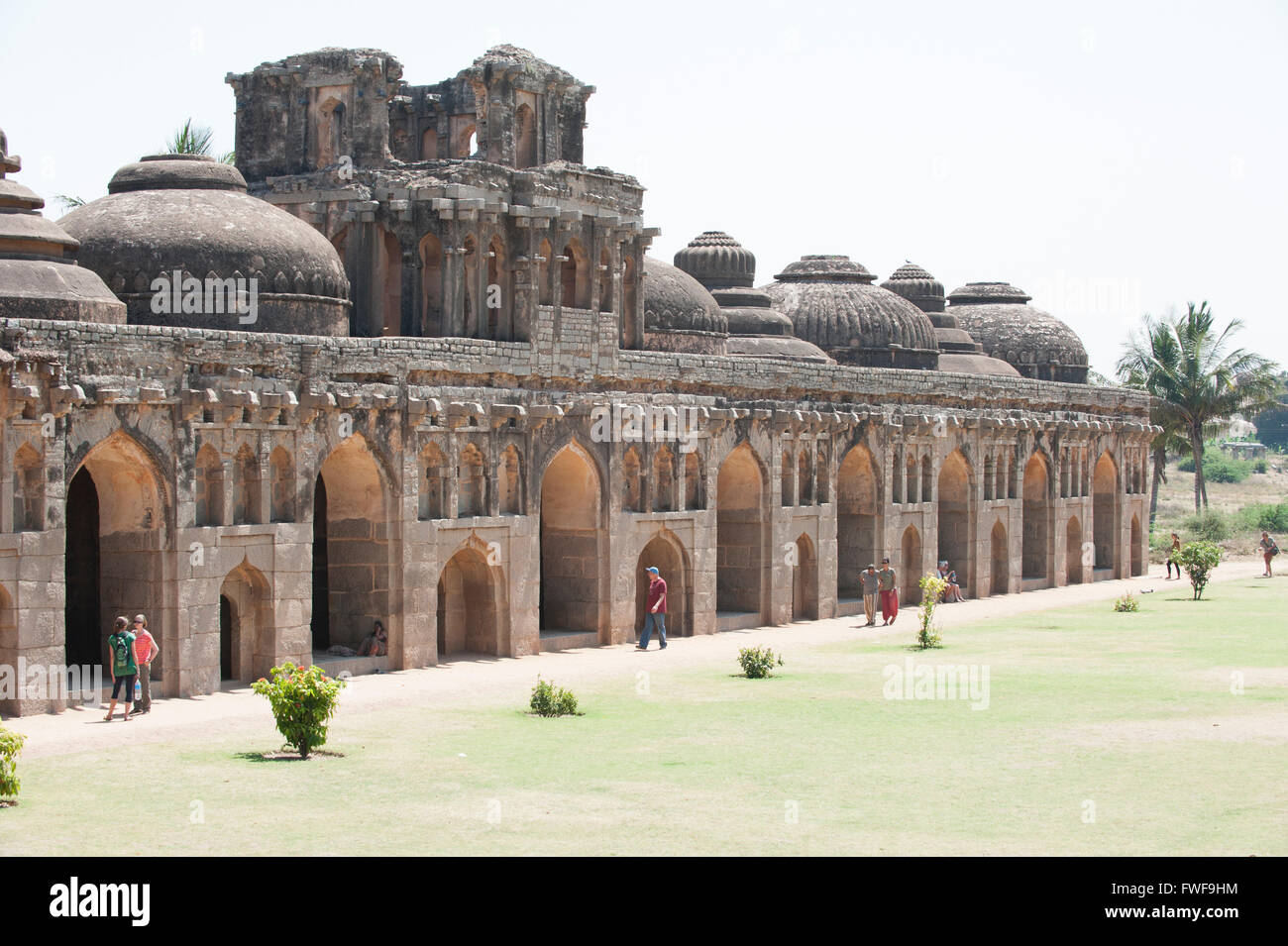 Hampi ruins in Karnataka, India Stock Photo - Alamy