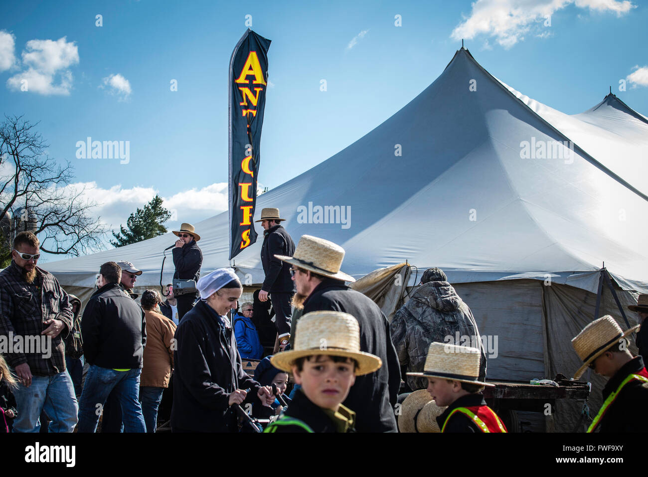 Rawlinsville, PA Amish Mud Sale, held every spring in Lancaster, PA ...