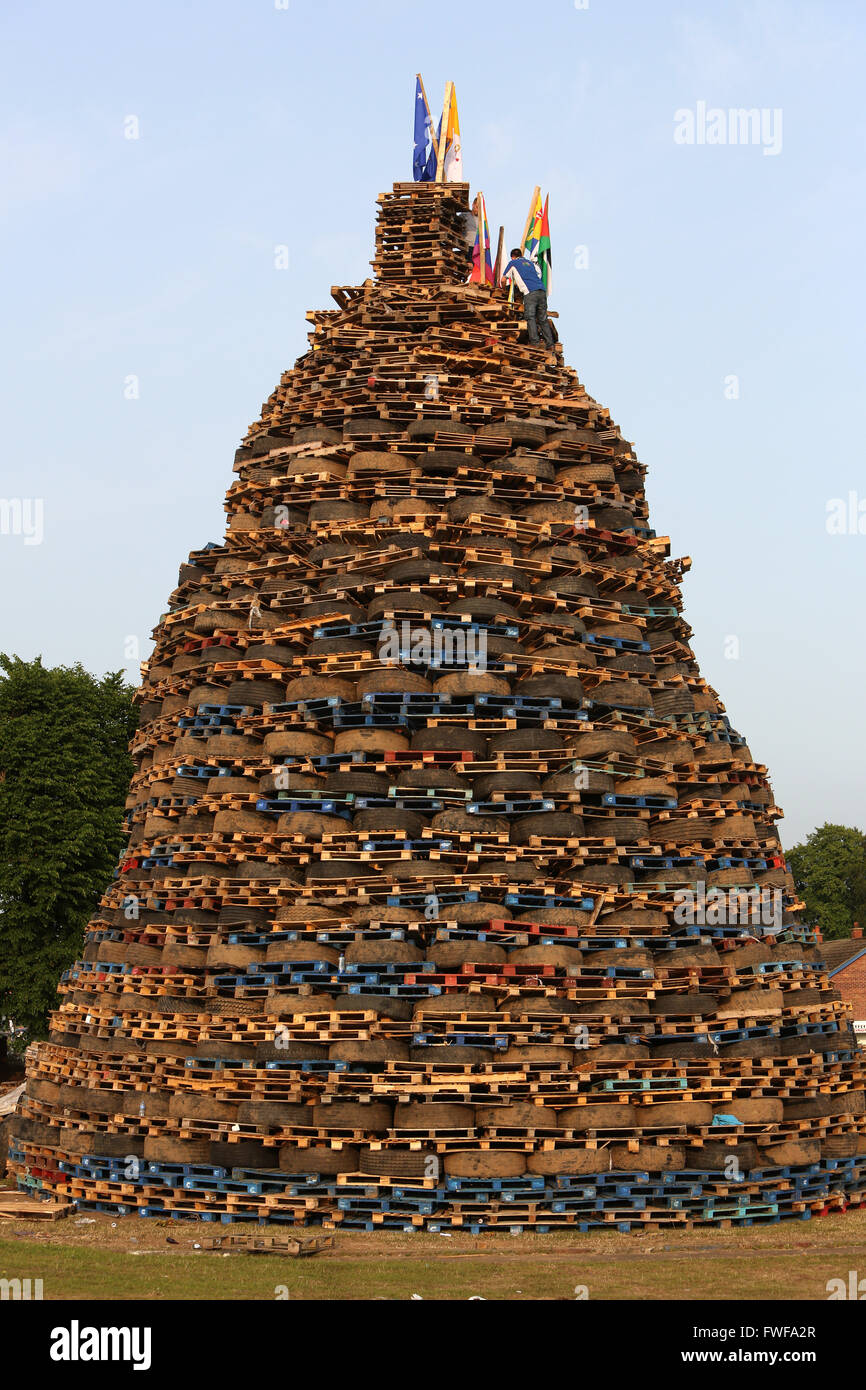 On the night before The Twelfth—the "Eleventh Night"—huge towering ...