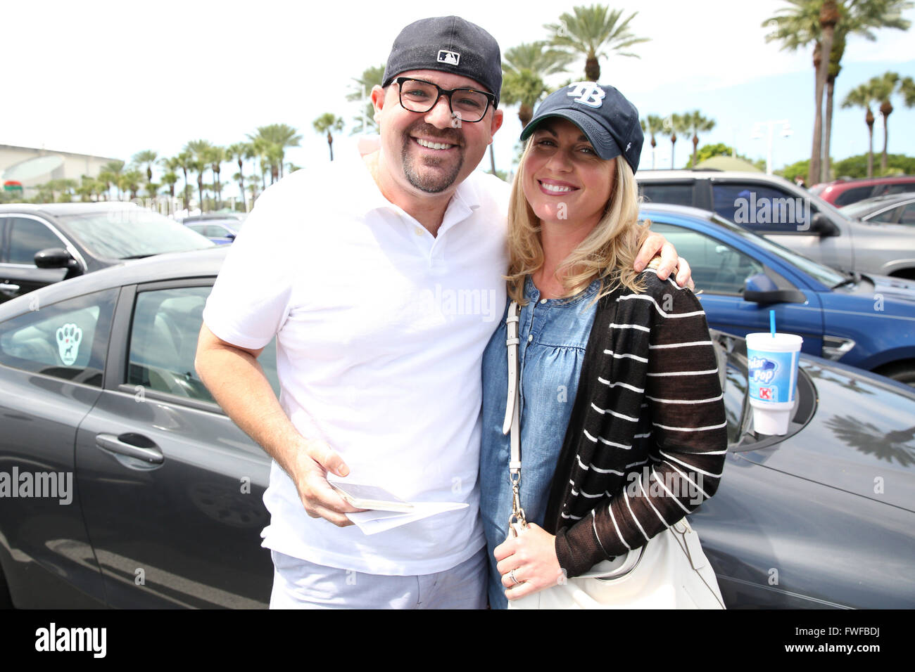 St. Petersburg, Florida, USA. 3rd Apr, 2016. Dustin Quarrella, and ...