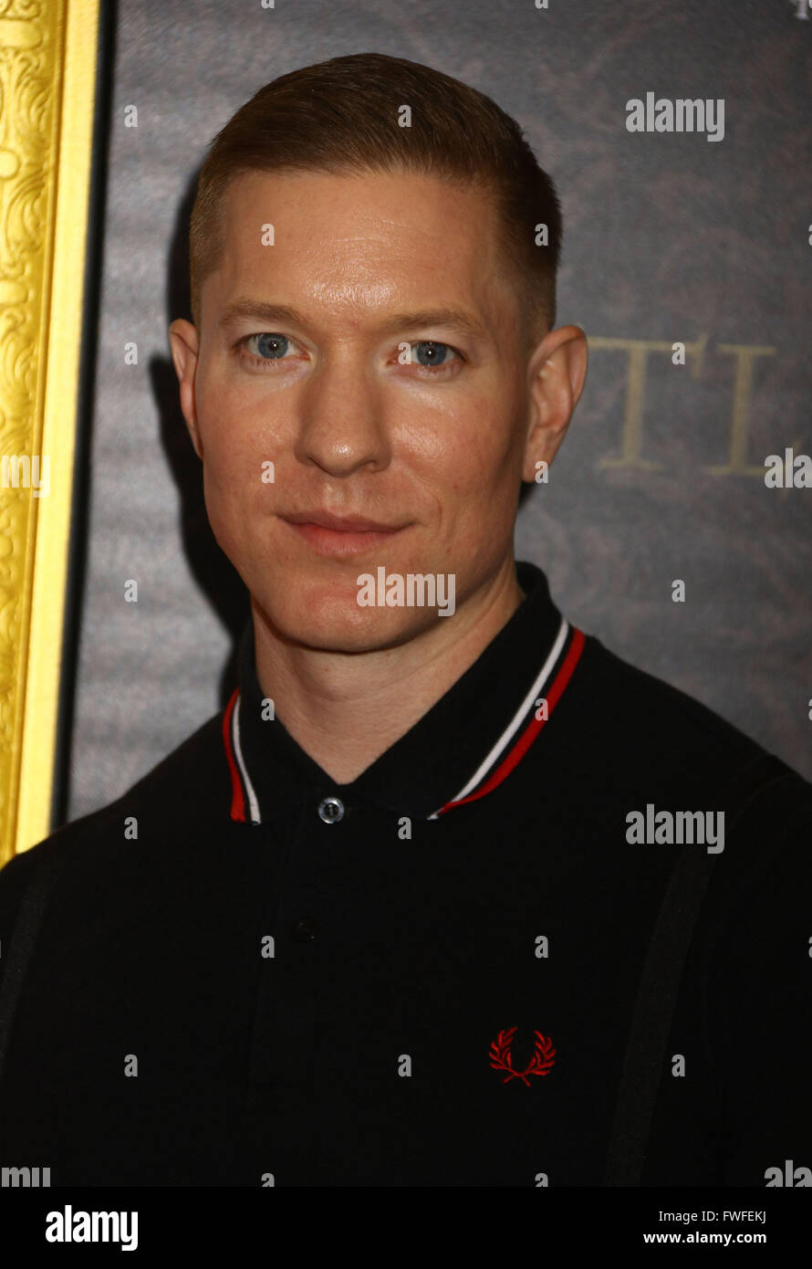 New York, USA. 4th Apr, 2016. Actor JOSEPH SIKORA from 'Power' attends ...