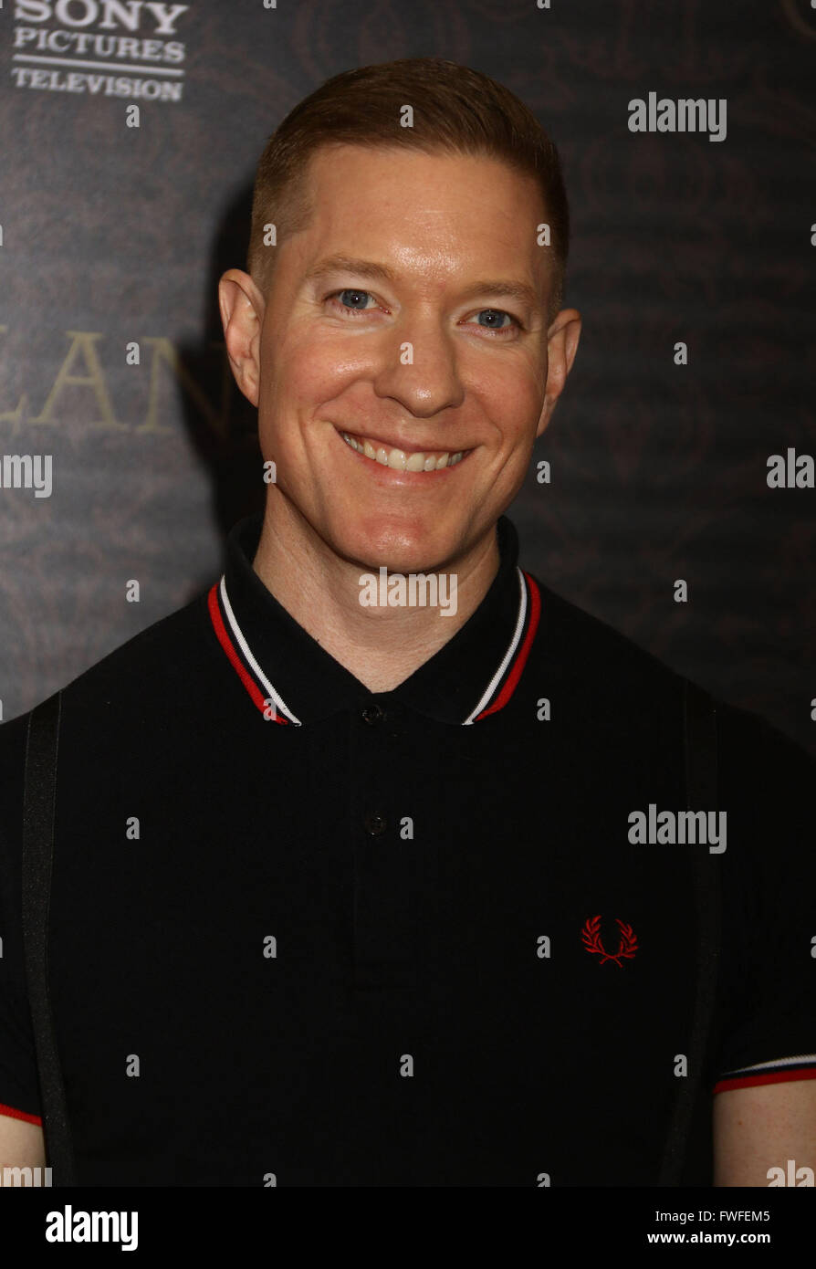 New York, USA. 4th Apr, 2016. Actor JOSEPH SIKORA from 'Power' attends ...