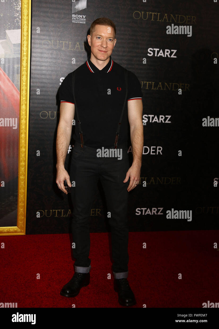 New York, USA. 4th Apr, 2016. Actor JOSEPH SIKORA from 'Power' attends ...