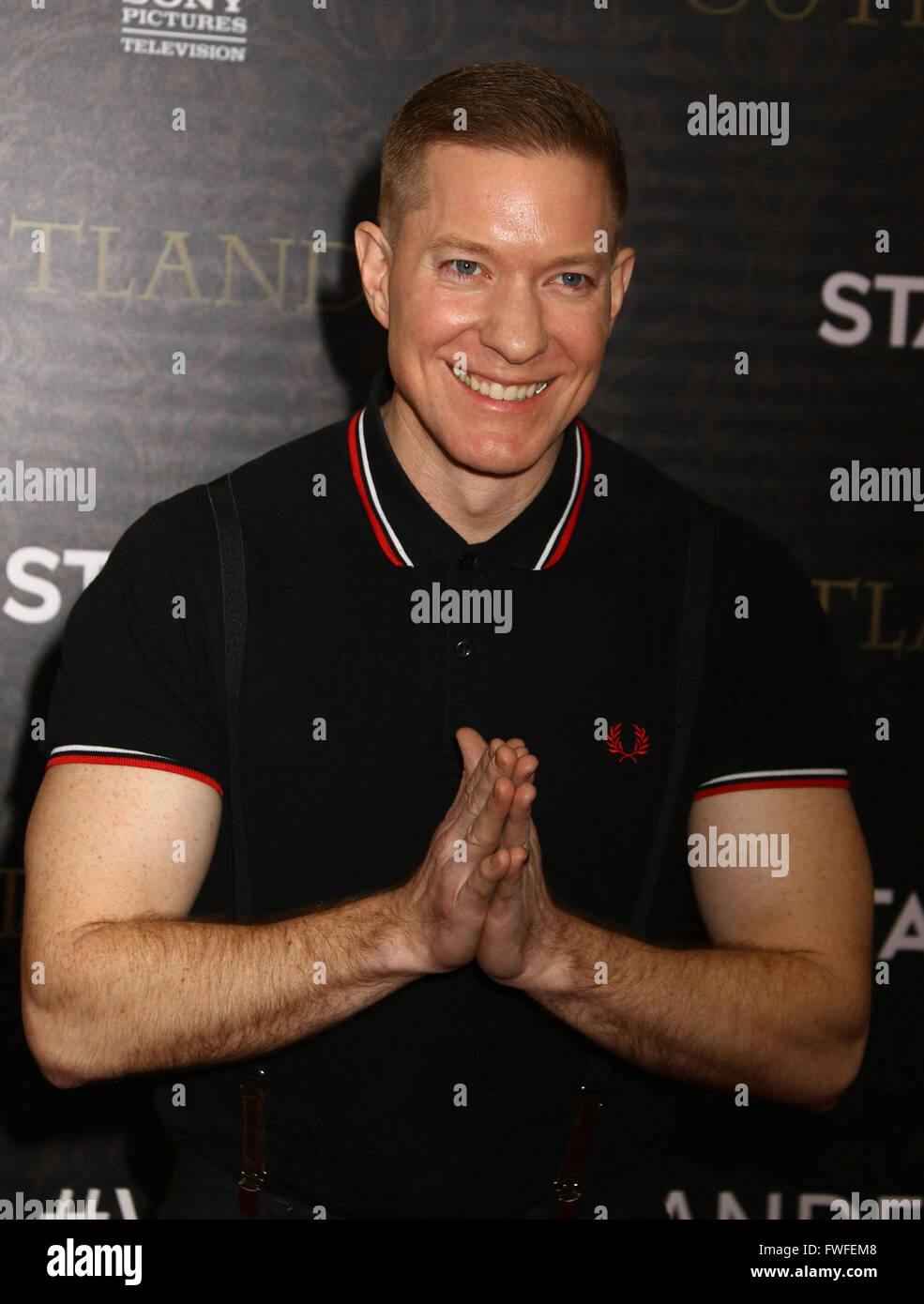 New York, USA. 4th Apr, 2016. Actor JOSEPH SIKORA from 'Power' attends ...