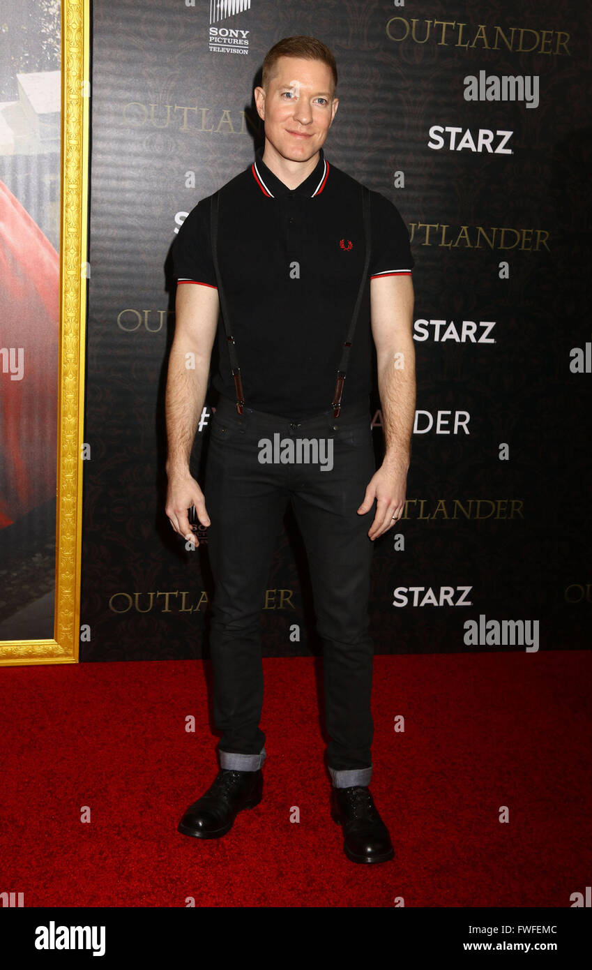 New York, USA. 4th Apr, 2016. Actor JOSEPH SIKORA from 'Power' attends ...