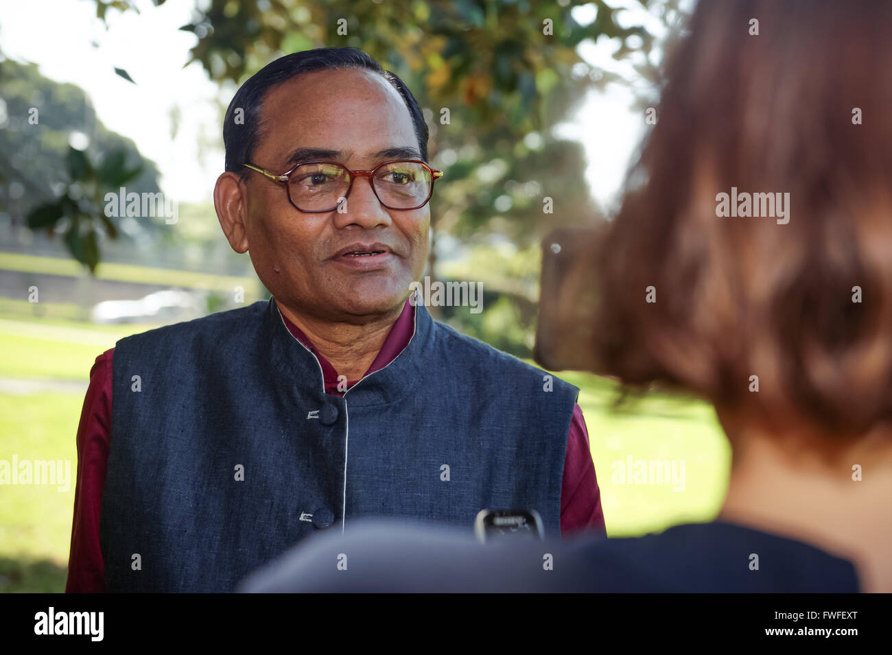 Sydney, Australia. 05th Apr, 2016. Award winning campaigner Ramesh ...