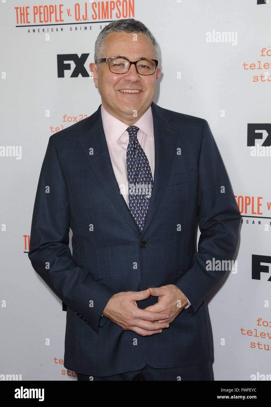 Los Angeles, CA, USA. 4th Apr, 2016. Jeffrey Toobin at arrivals for THE ...