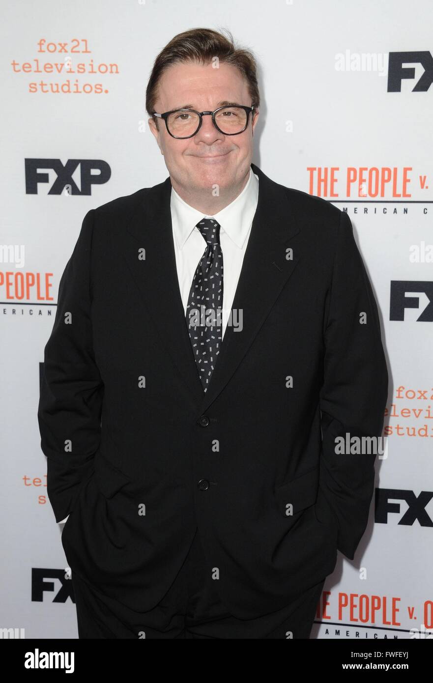 Los Angeles, CA, USA. 4th Apr, 2016. Nathan Lane at arrivals for THE ...