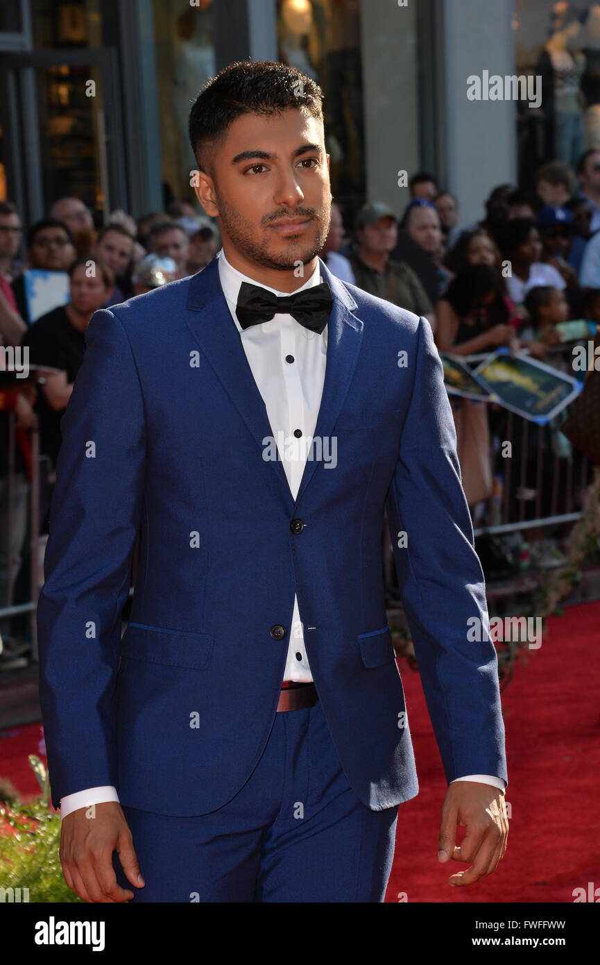 Los Angeles, California, USA. April 4, 2016. Actor Ritesh Rajan at the ...