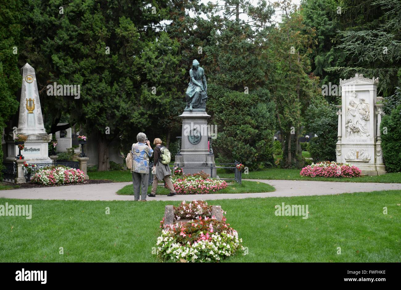Central cemetery in Vienna, Wolfgang Amadeus Mozart Stock Photo - Alamy