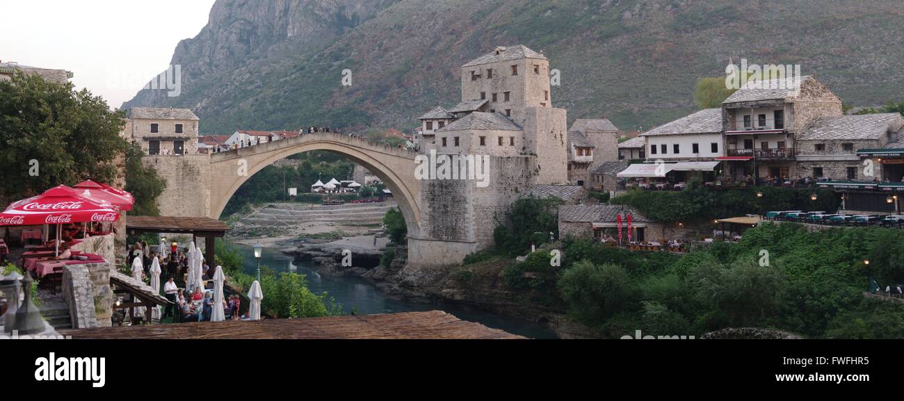 Mostar bridge destroyed hi-res stock photography and images - Alamy