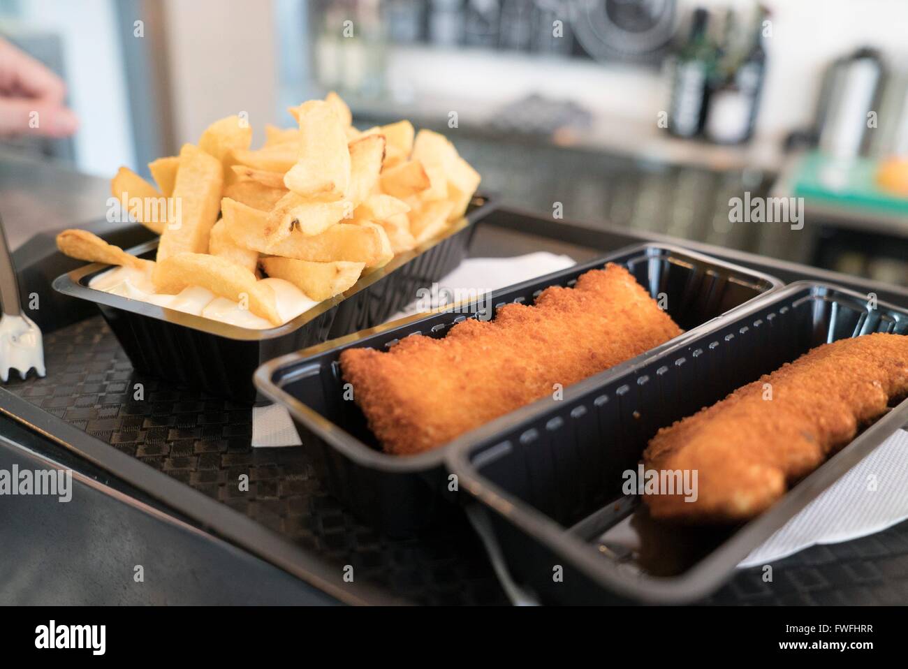 Dutch french fries shop in hi-res stock photography and images - Alamy