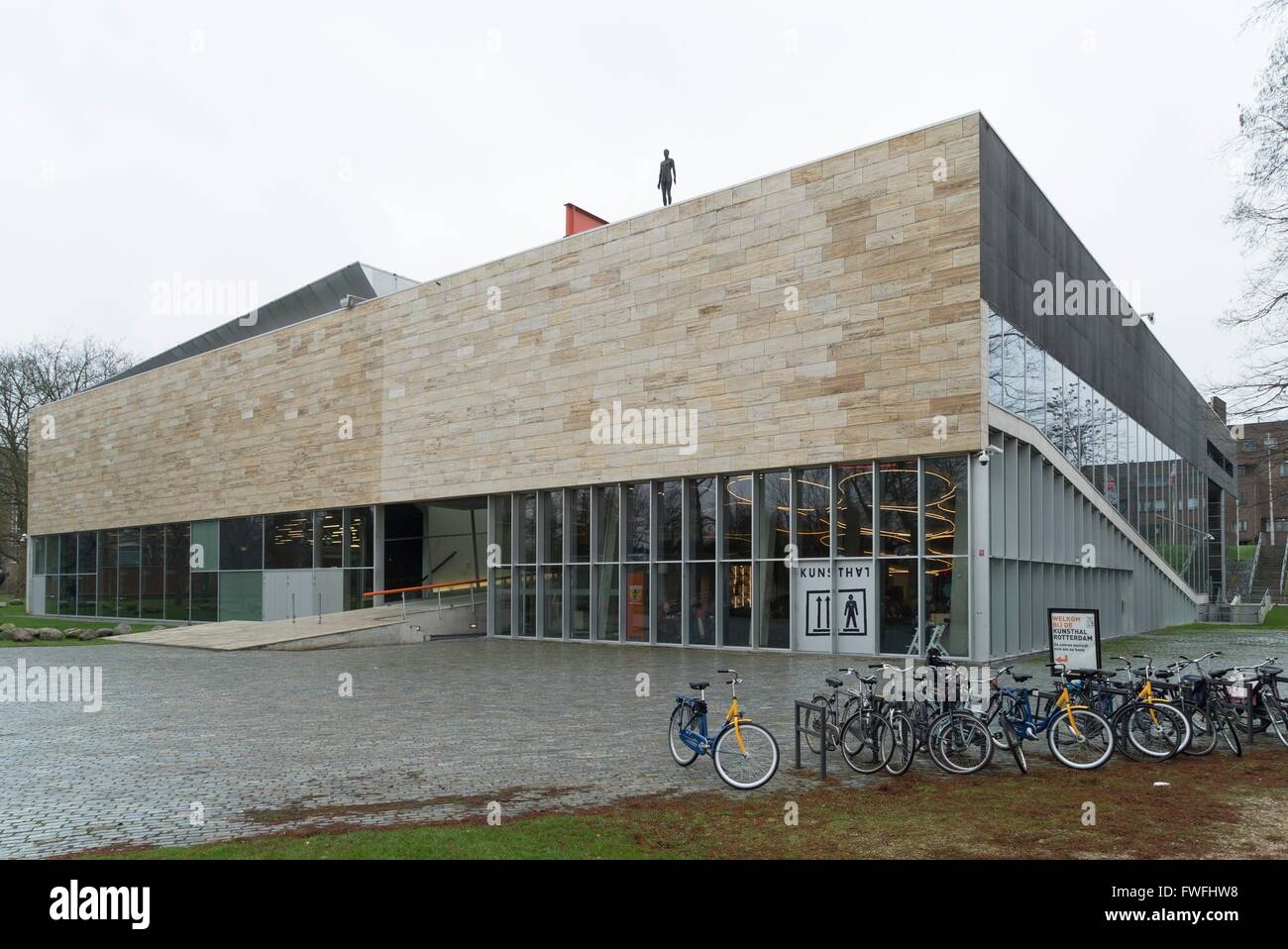 Rotterdam Kunsthal museum building 09.01.2016 Stock Photo - Alamy
