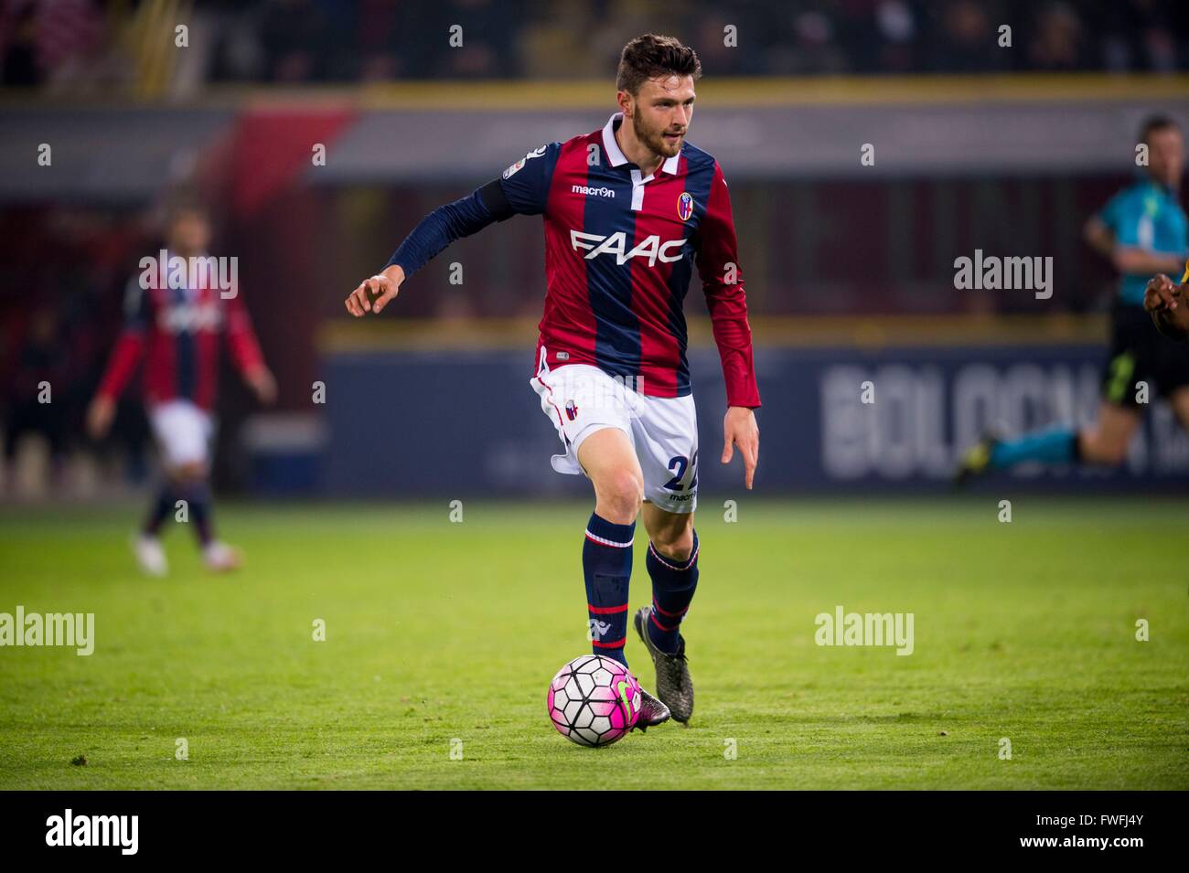 Bologna, Italy. 4th Apr, 2016. Luca Rizzo (Bologna) Football/Soccer ...