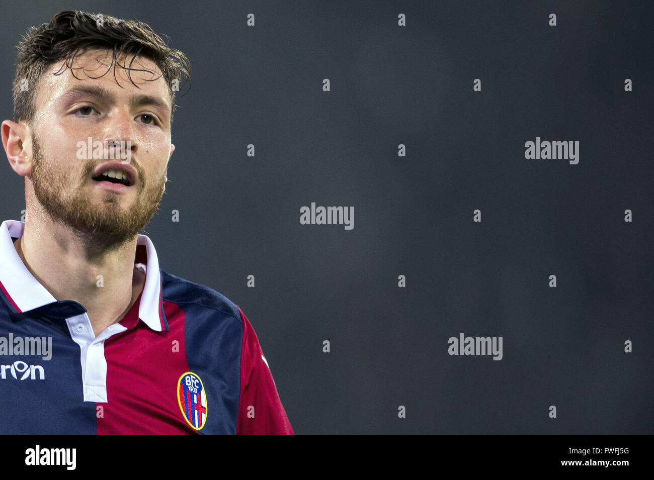Bologna, Italy. 4th Apr, 2016. Luca Rizzo (Bologna) Football/Soccer ...