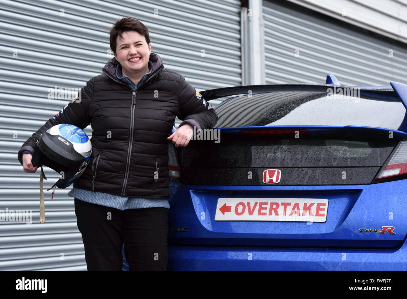 Scottish conservative leader ruth davidson poses for photographs hi-res ...