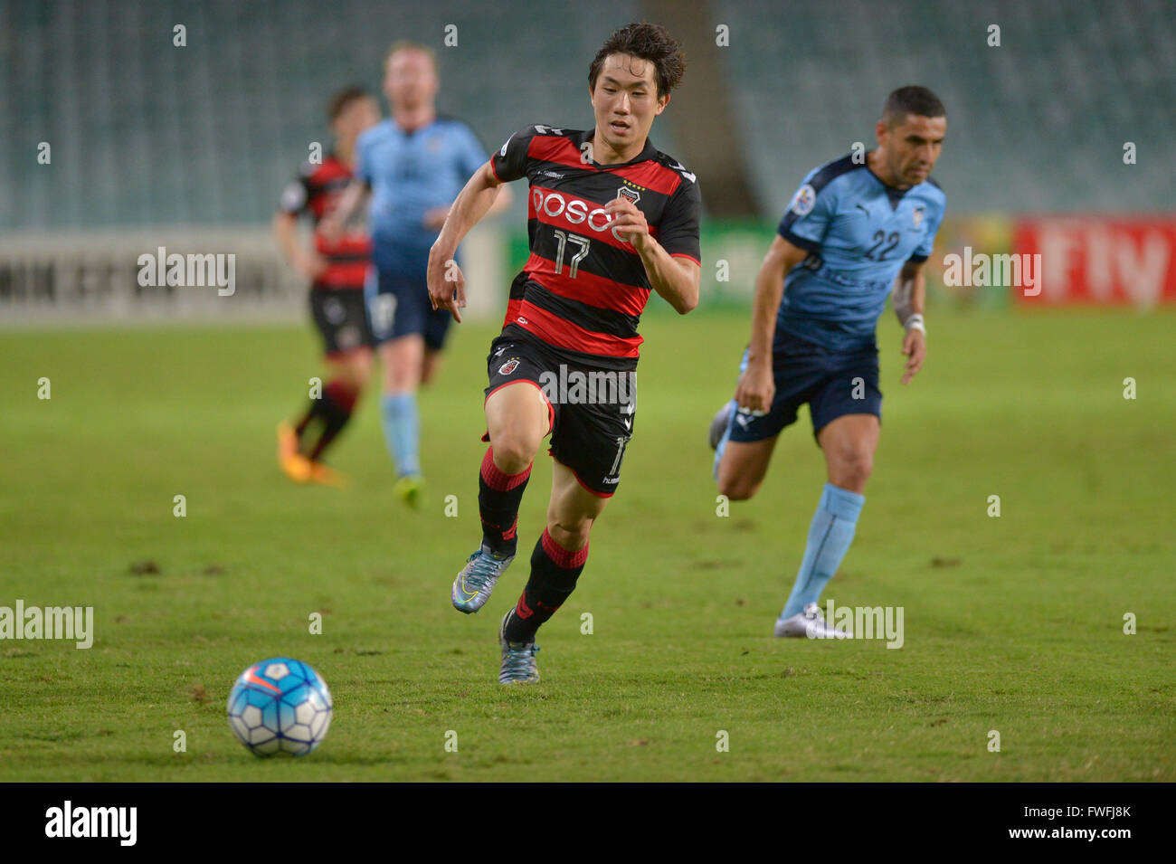 Sydney Football Stadium, Sydney, Australia. 05th Apr, 2016. AFC ...