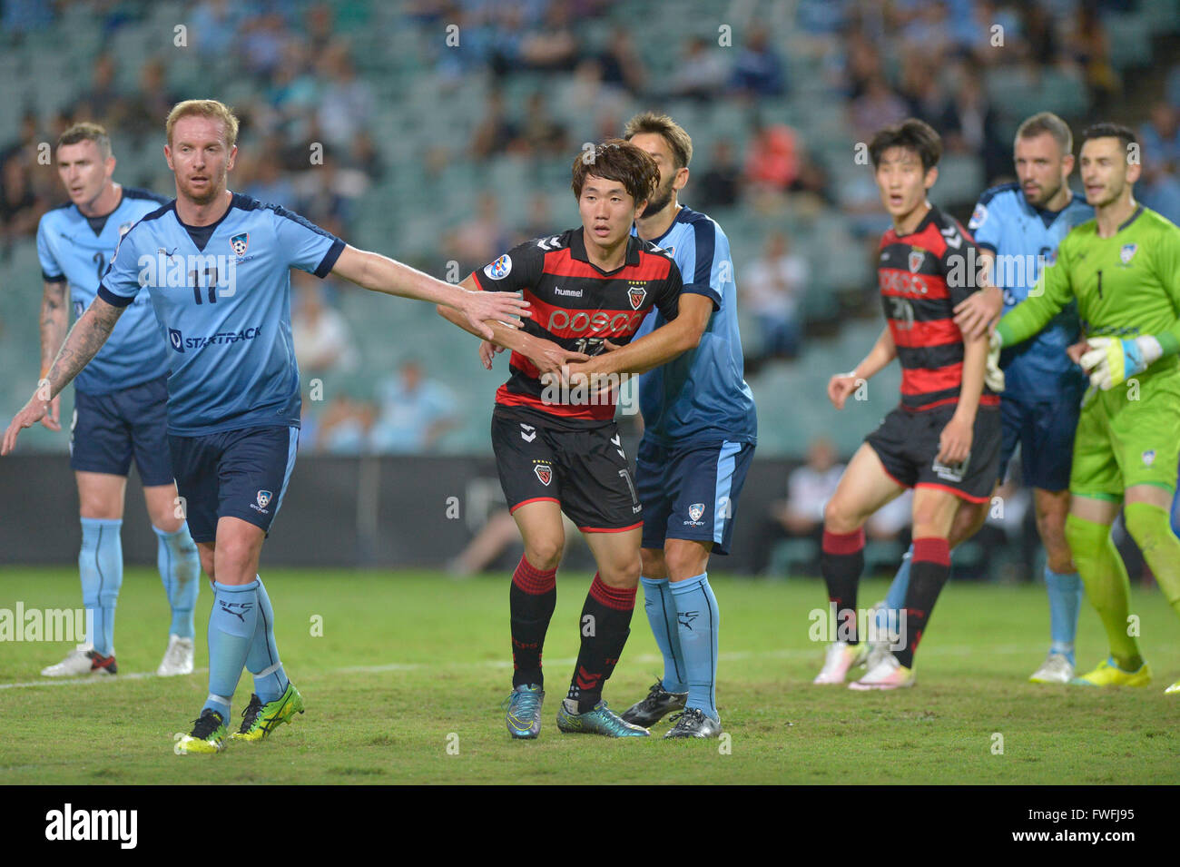 Sydney Football Stadium, Sydney, Australia. 05th Apr, 2016. AFC ...