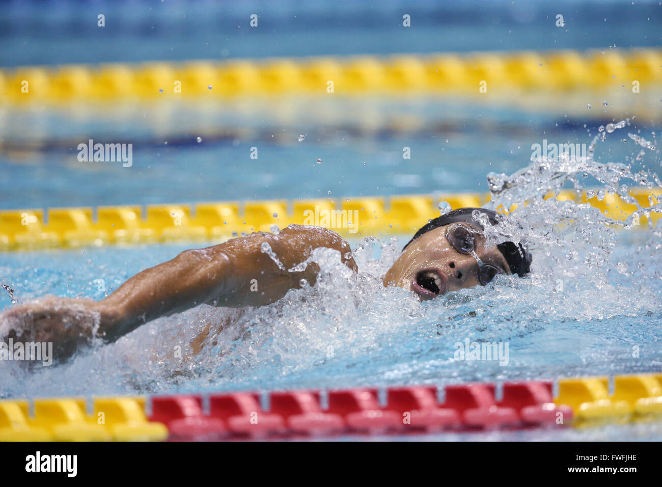 Tokyo, Japan. 4th Apr, 2016. Kohei Yamamoto Swimming : Japan swimming ...