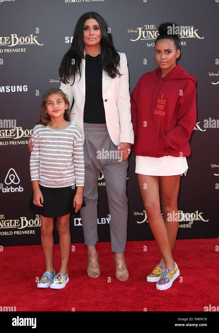 Hollywood, CA, USA. 4th Apr, 2016. Tallulah Ruth Dash, Rachel Roy, Ava ...