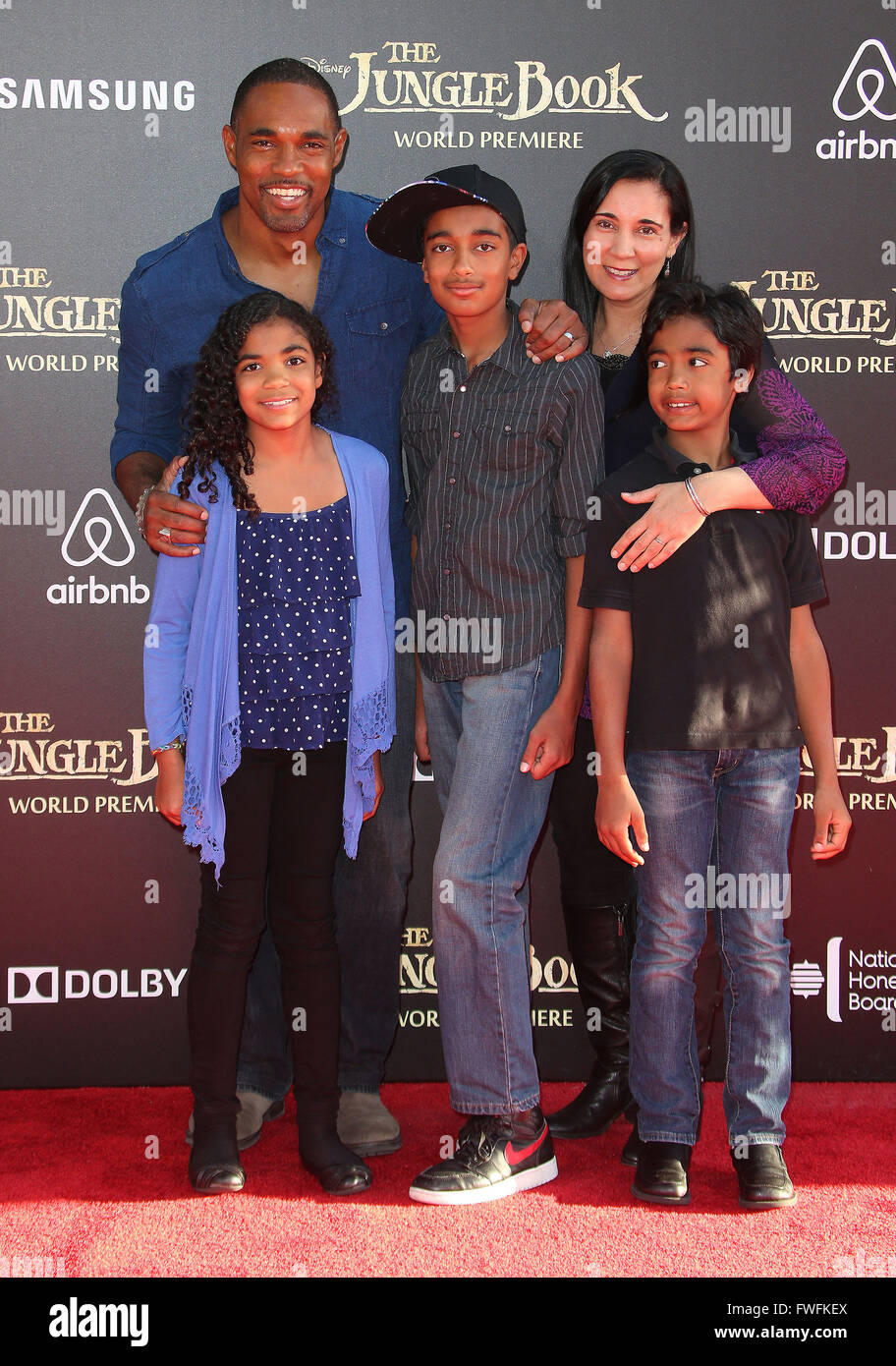 Hollywood, CA, USA. 4th Apr, 2016. Jason Winston George, Vandana Khanna ...