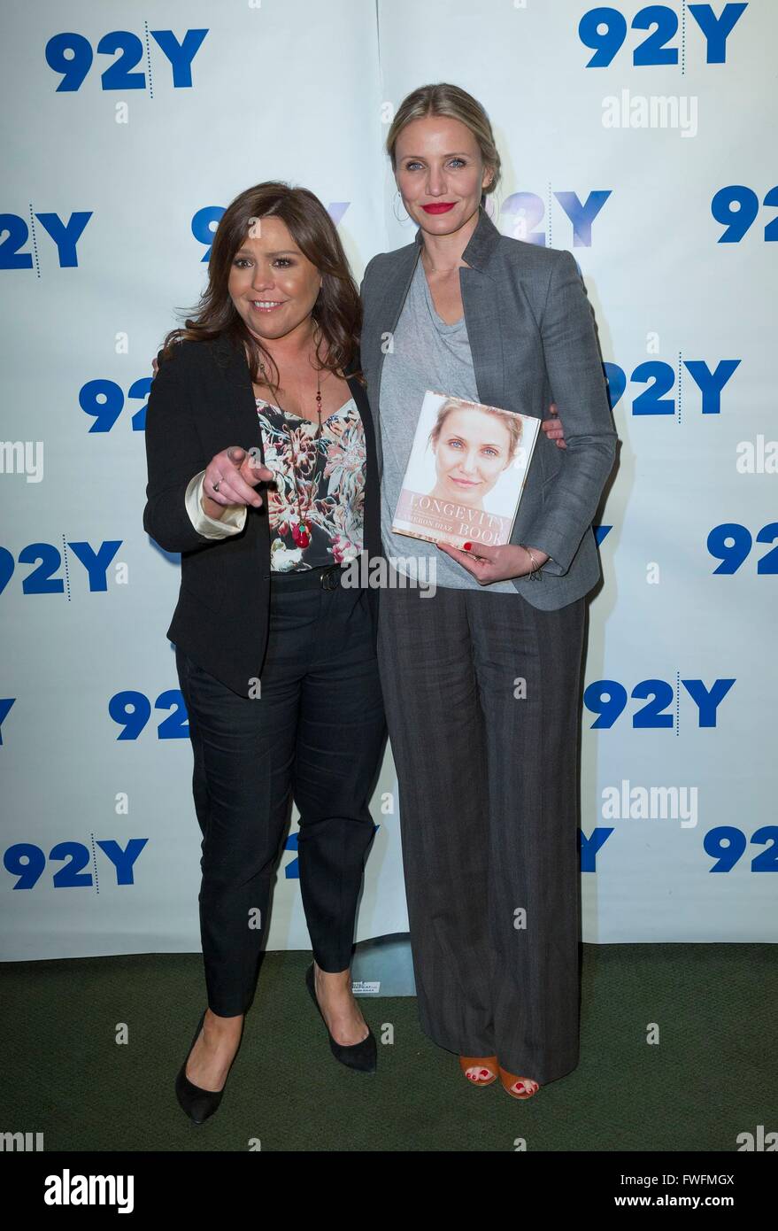 New York, NY, USA. 5th Apr, 2016. Rachael Ray, Cameron Diaz in ...