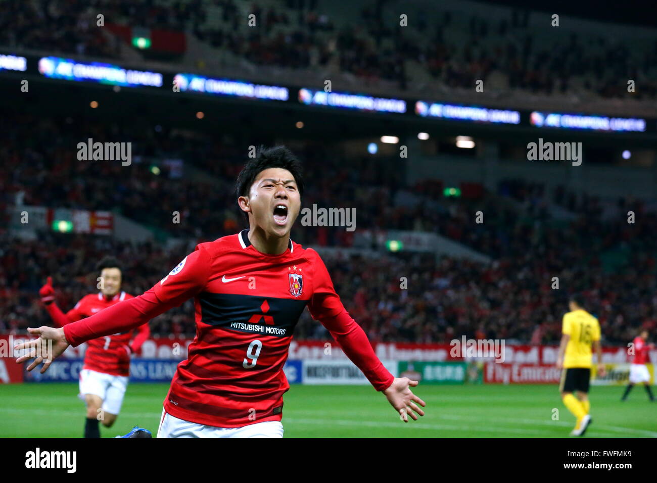 Saitama Stadium 2002, Saitama, Japan. 5th Apr, 2016. Yuki Muto (Reds ...