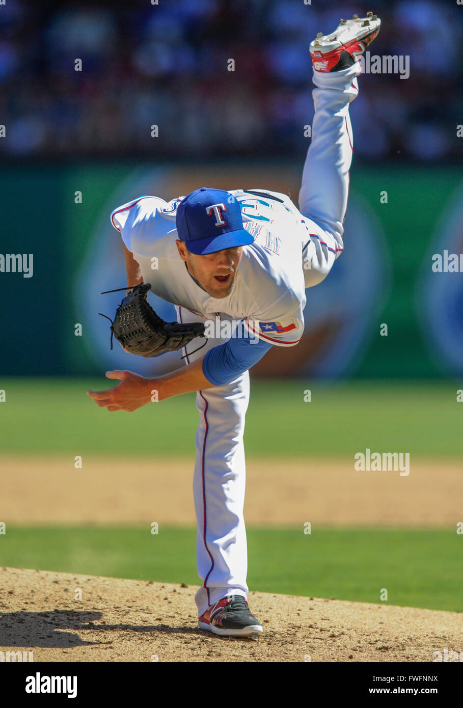 Apr 04 2016 Texas Rangers Starting Pitcher Cole Hamels 35 During An
