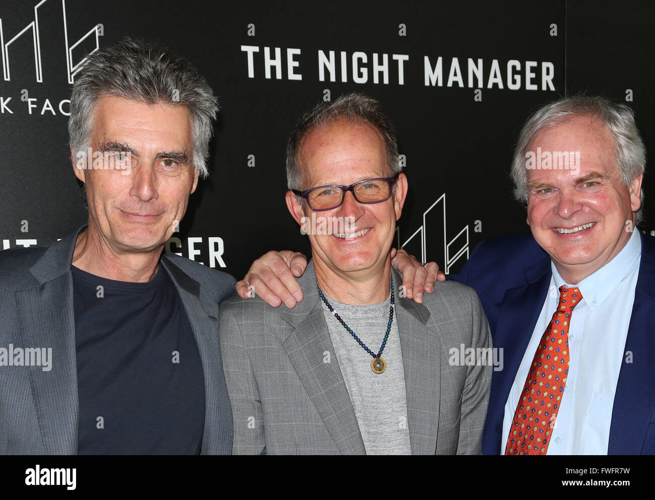 Los Angeles, California, USA. 5th April, 2016. Stephen Garrett, Simon ...