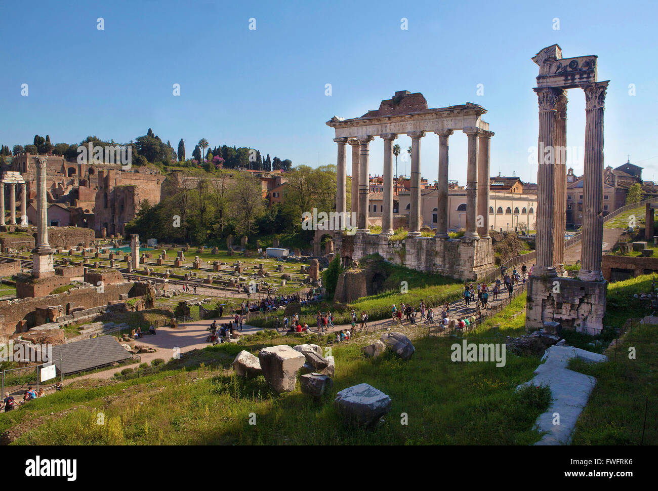 ROME,ITALY: Forum Romanum Stock Photo - Alamy