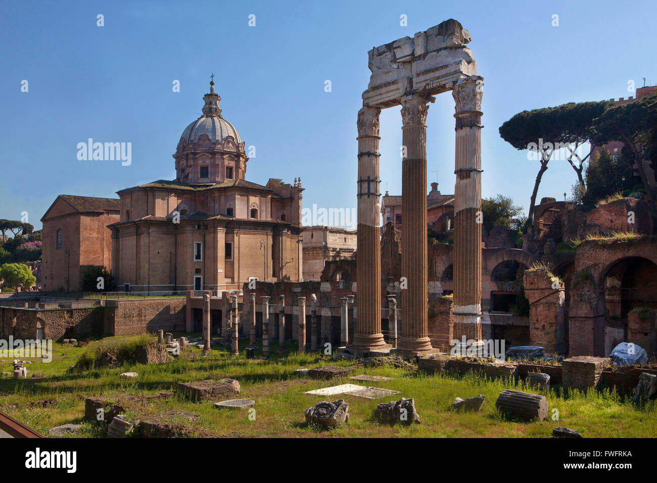 ROME,ITALY: Forum Romanum Stock Photo - Alamy