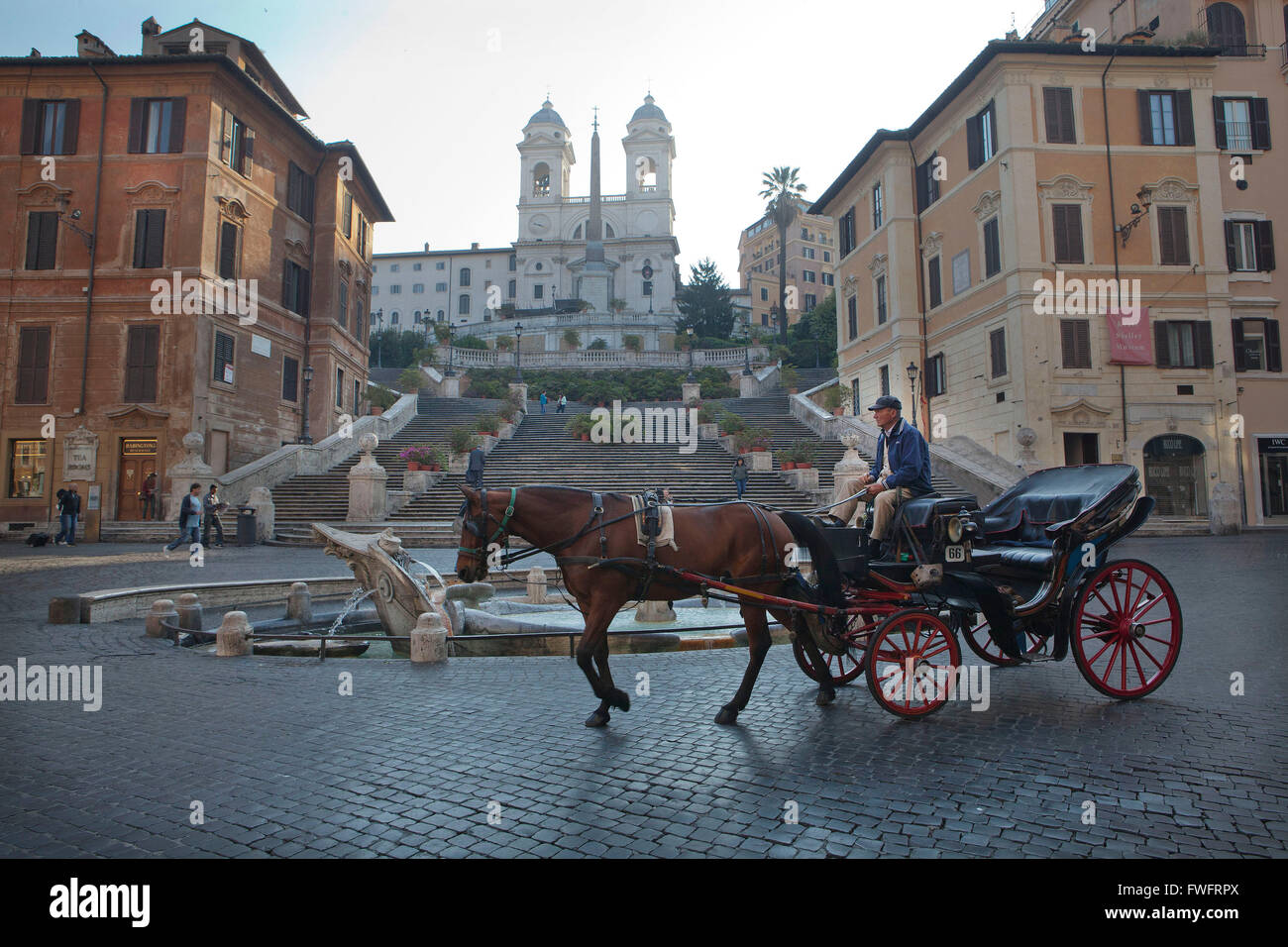 ROME,ITALY: Spanish Steps Stock Photo - Alamy