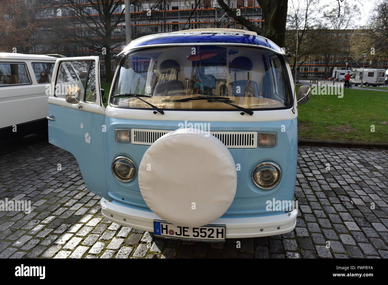 60 years of the Volkswagen Transporter from Hanover Stock Photo - Alamy
