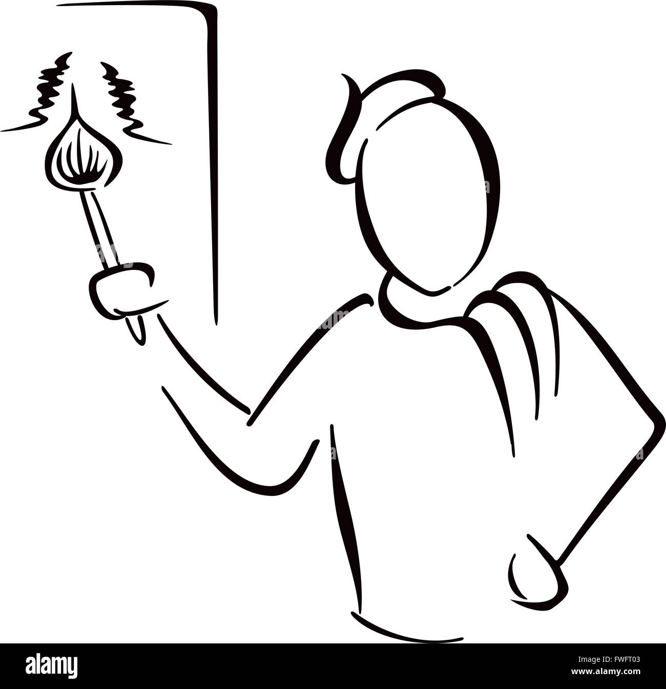 Painter painted painting Cut Out Stock Images & Pictures - Alamy