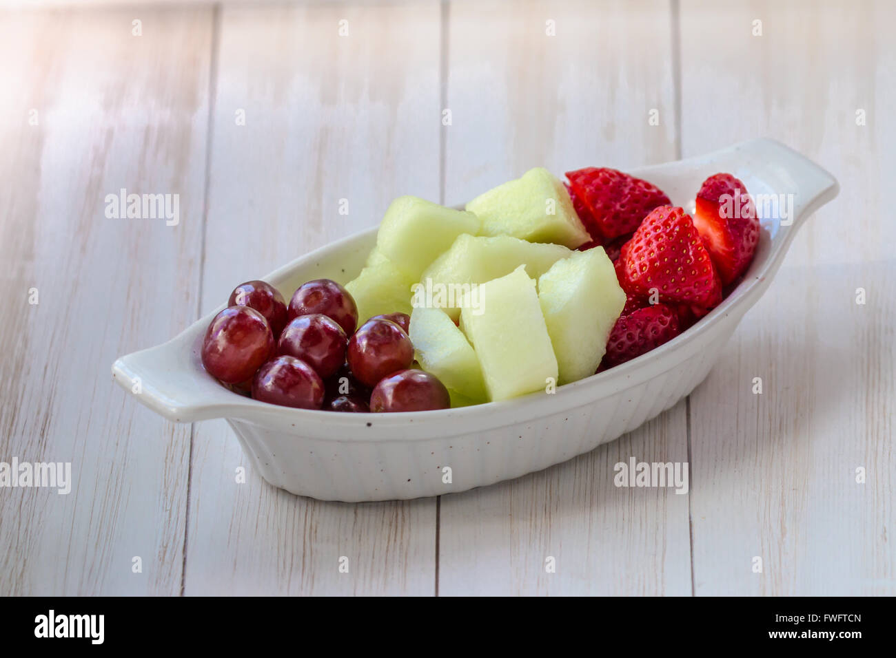 Colorful fruit dish Stock Photo - Alamy