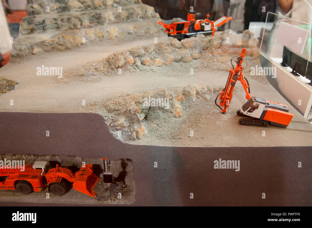 Underground mining equipment hi-res stock photography and images - Alamy