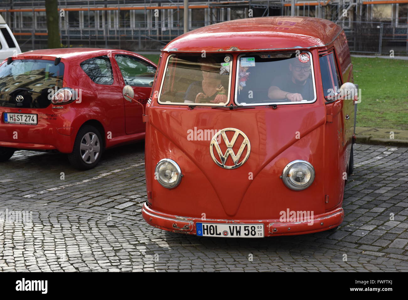 60 years of the Volkswagen Transporter from Hanover Stock Photo - Alamy