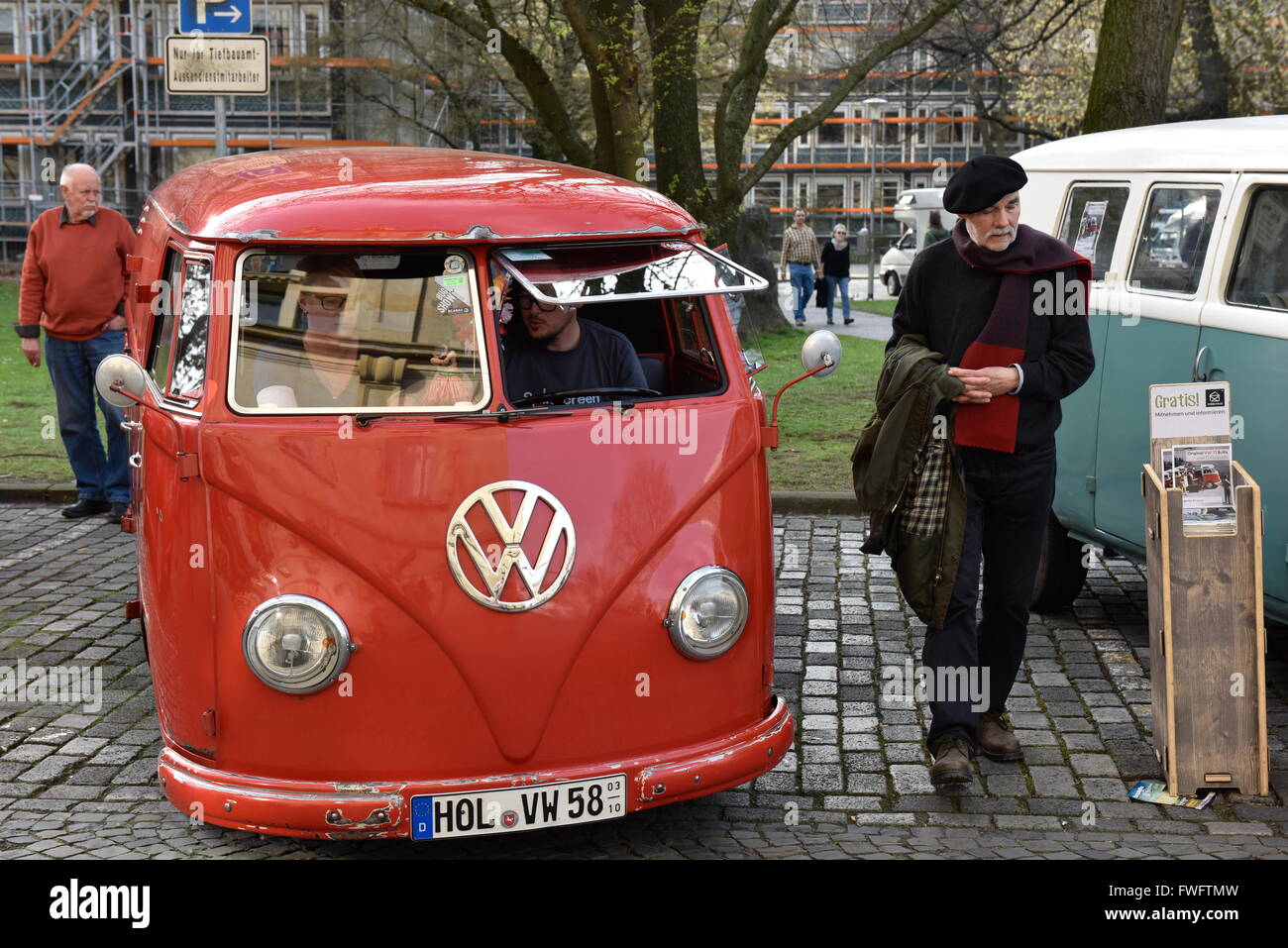 60 years of the Volkswagen Transporter from Hanover Stock Photo - Alamy