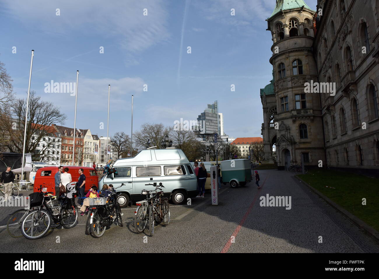 60 years of the Volkswagen Transporter from Hanover Stock Photo - Alamy
